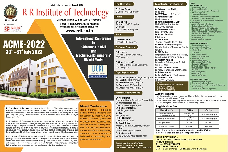 R.R. Institute of Technology